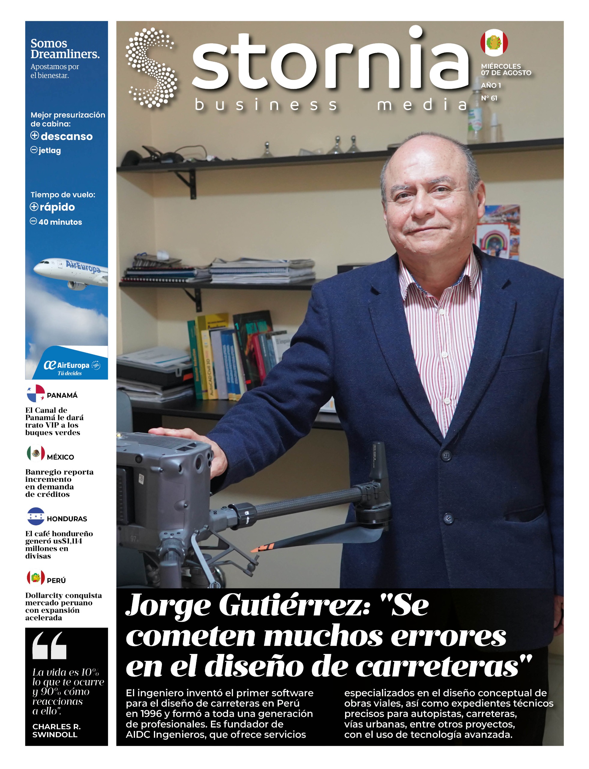 Perú. Portada Jorge Gutiérrez - Stornia